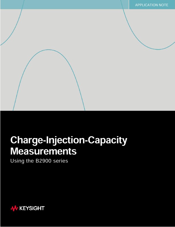 Charge-Injection-Capacity Measurements PDF Asset Page | Keysight
